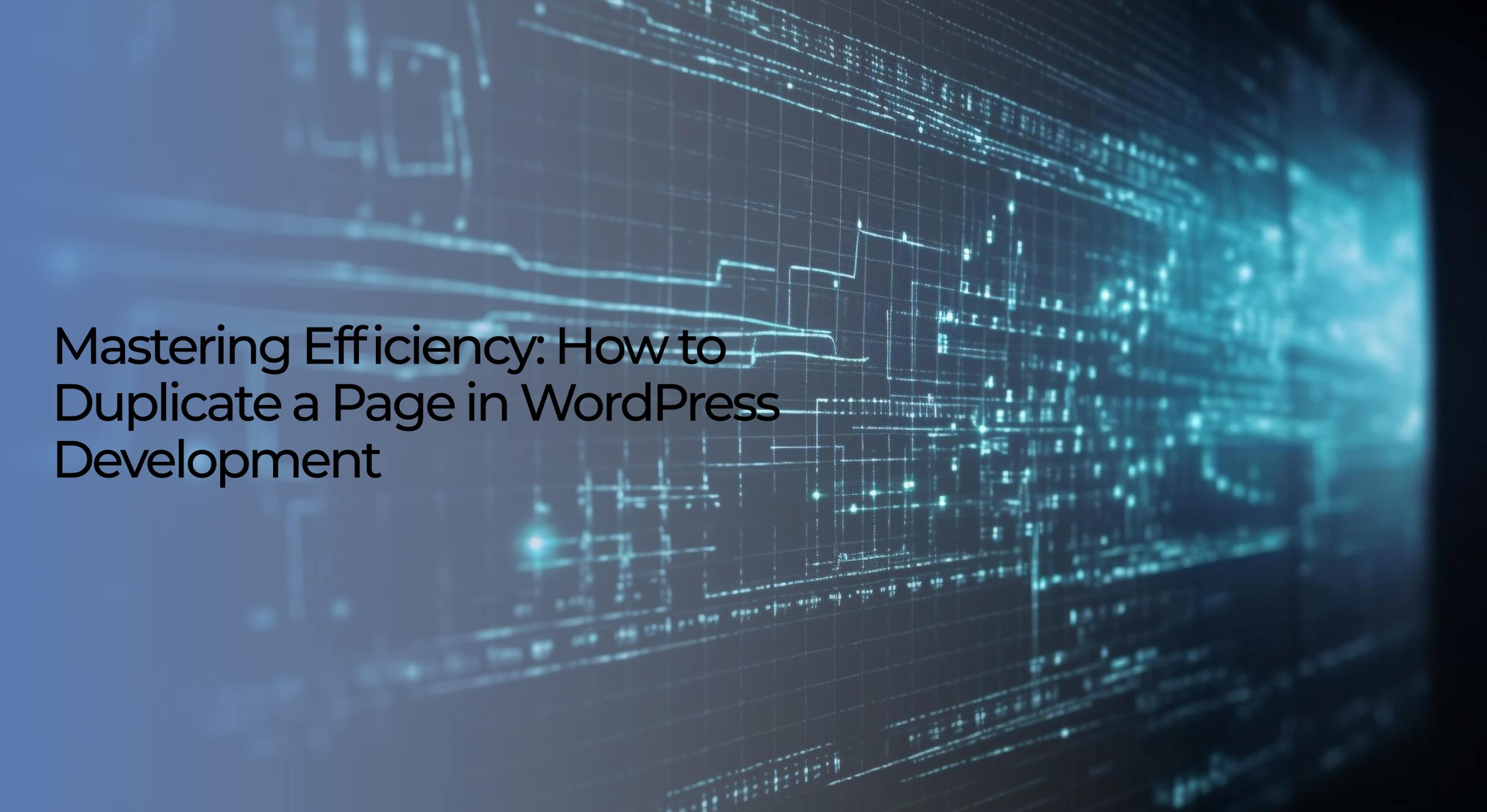 How To Duplicate A Page In WordPress Web App Vault